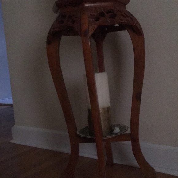 OAk wood | Accents | Small Wood Table | Poshmark